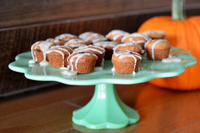 Pumpkin Mini Muffin Bites - An Easy Dessert Recipe For Two!