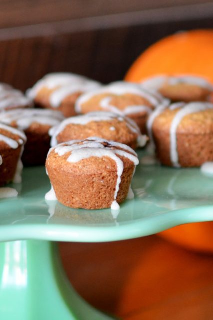 Pumpkin Mini Muffin Bites - An Easy Dessert Recipe For Two!