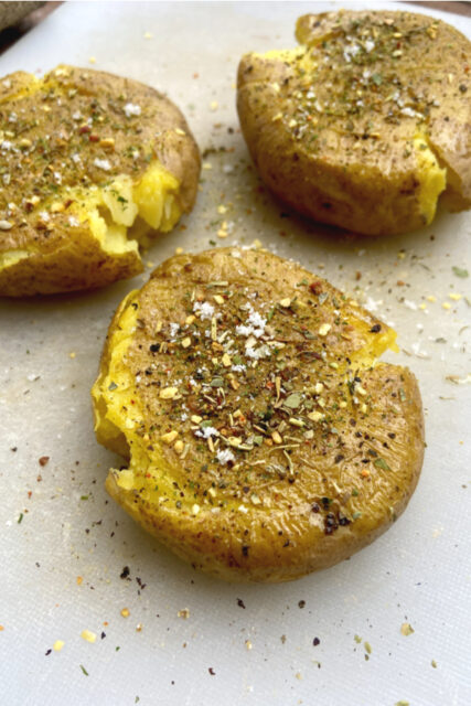 Grilled Smashed Potatoes Recipe