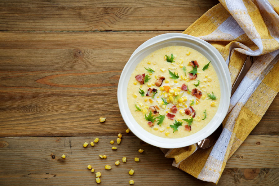 Easy Corn Chowder Recipe - Made with Fresh or Frozen Corn