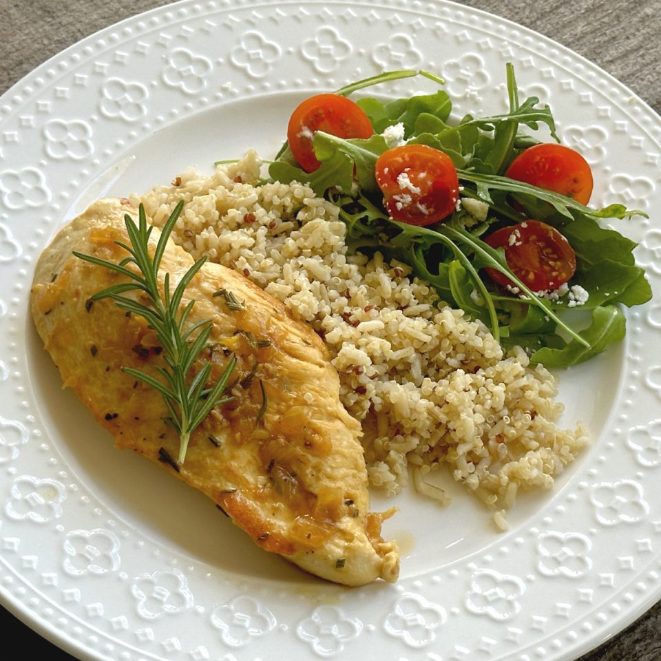 Rosemary Chicken Breast Recipe - iCookfortwo