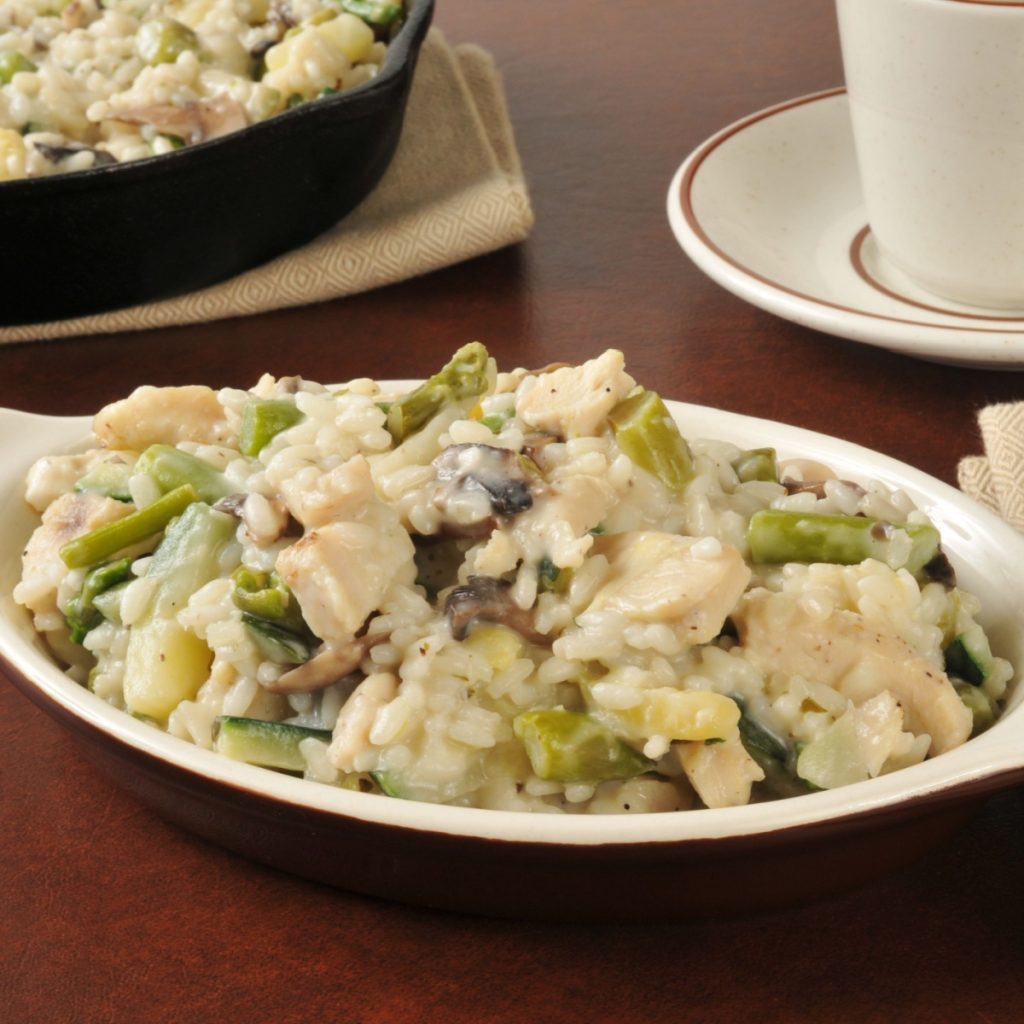 Smothered Chicken and Rice Recipe - icook for two